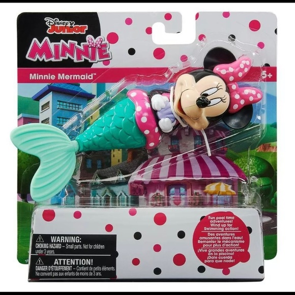 Disney | Toys | Disney Junior Minnie Minnie Mermaid Pool Toy New In Box ...